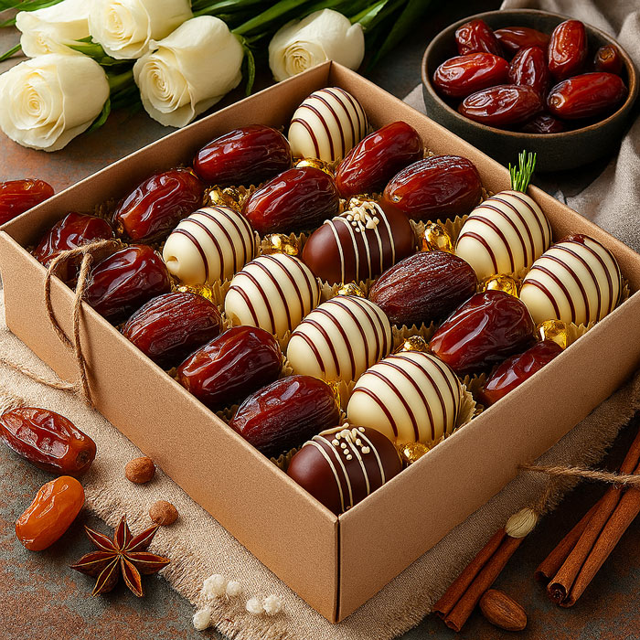 Medjool Date Box - Berry Bouquets